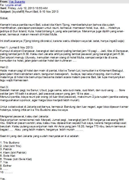 Galeri – 1437. 2013-11-8910 – Reuni & Wisata Bali L69++, Swiss-Belhotel ...