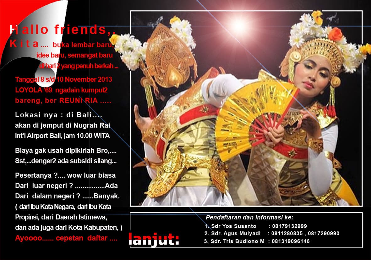Galeri – 1437. 2013-11-8910 – Reuni & Wisata Bali L69++, Swiss-Belhotel ...